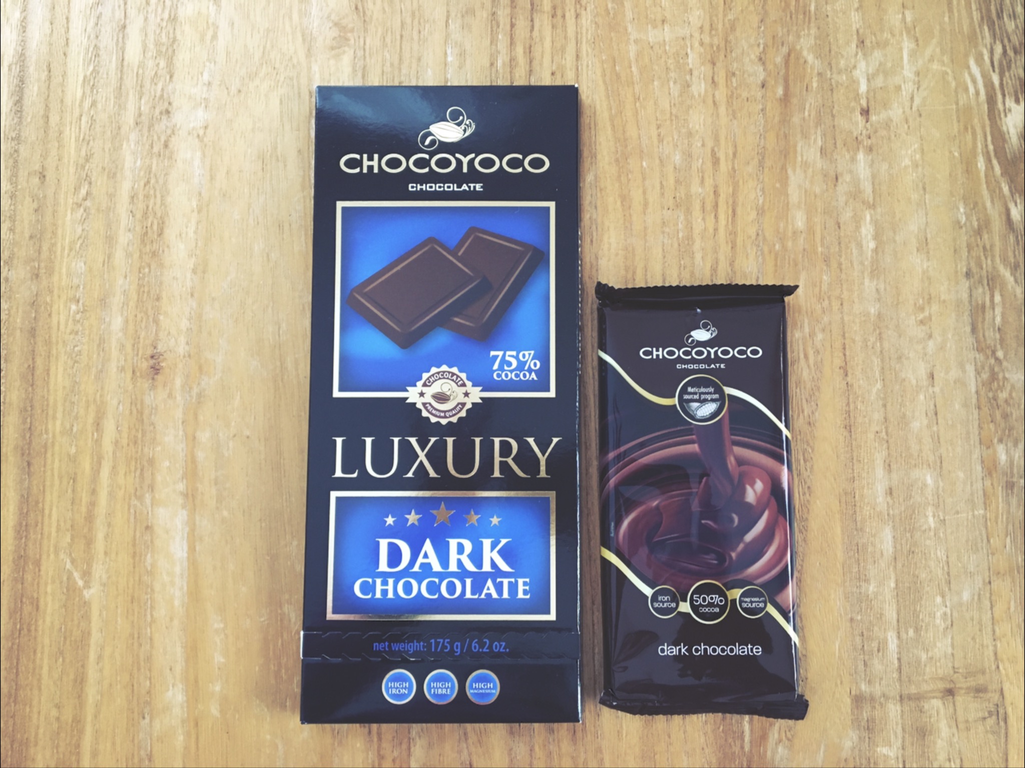 【CHOCOYOCO】チョコレート ダーク75％ …でかっ！ | はるの仕分け日記